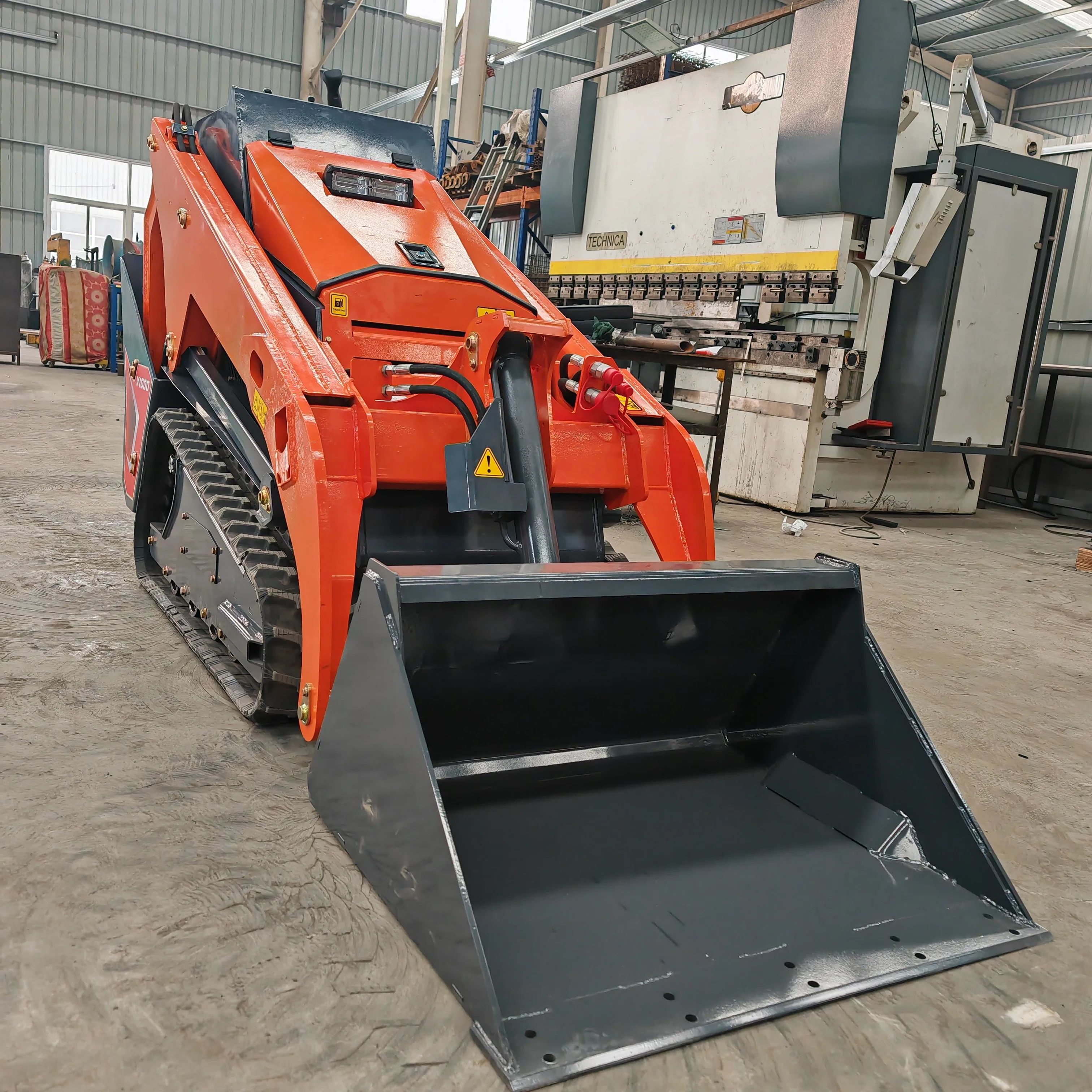 Kubota Diesel Engine Powered Mini Skid Steer Loader | Compact ...