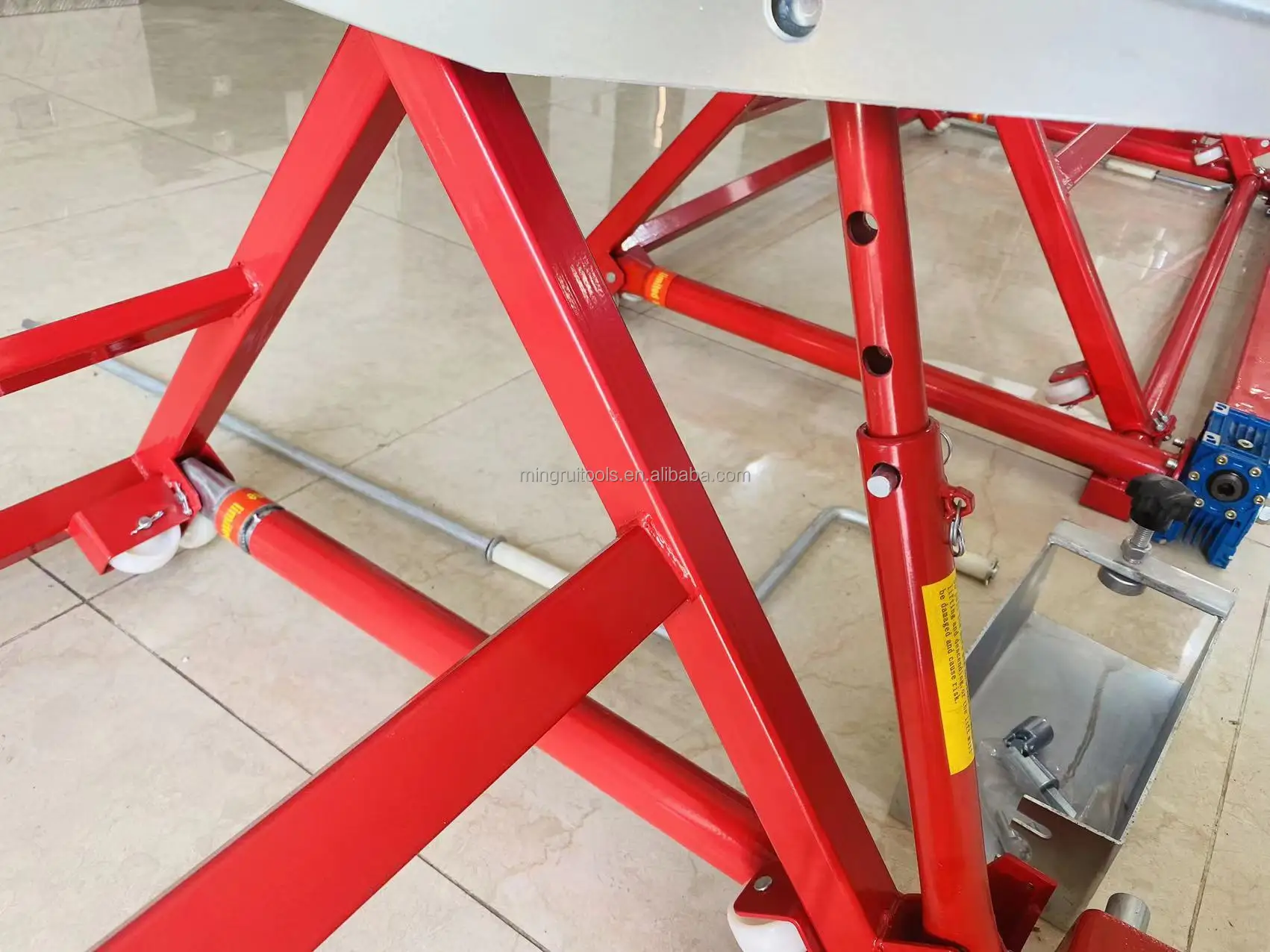 MINGRUI Portable Scissor Car Lift - Mini Auto Lifting Solution for Home ...