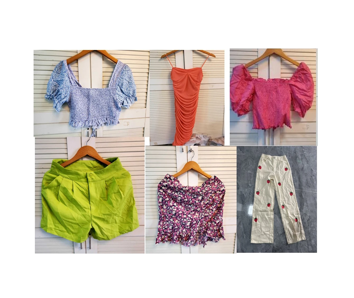 Fardos Lote De Ropa De Mujer Vetements Sheined Nueva Vente En Gros ...