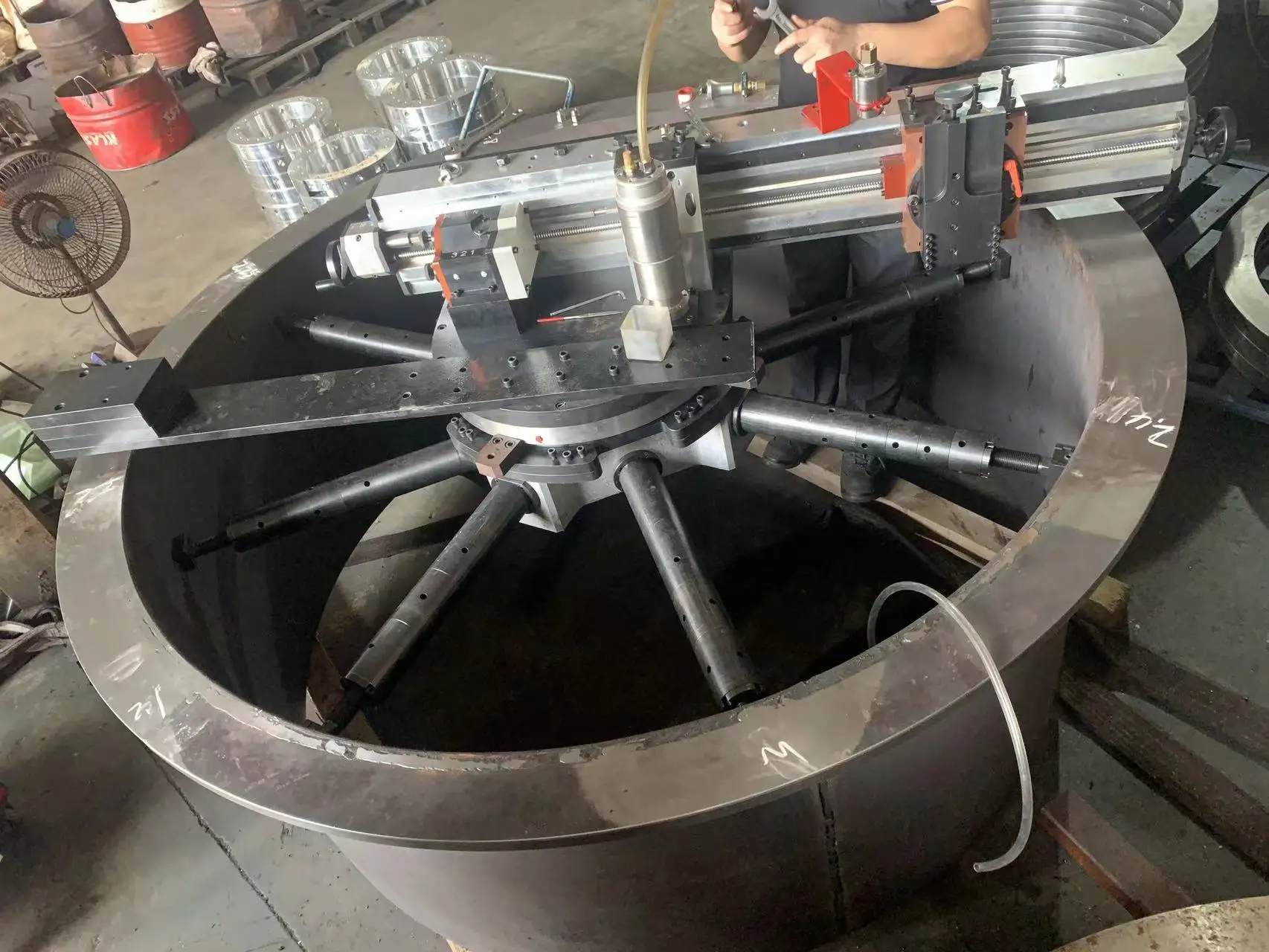 Onsite Portable Flange Facing Machine Flange Facer Sealing Surface ...