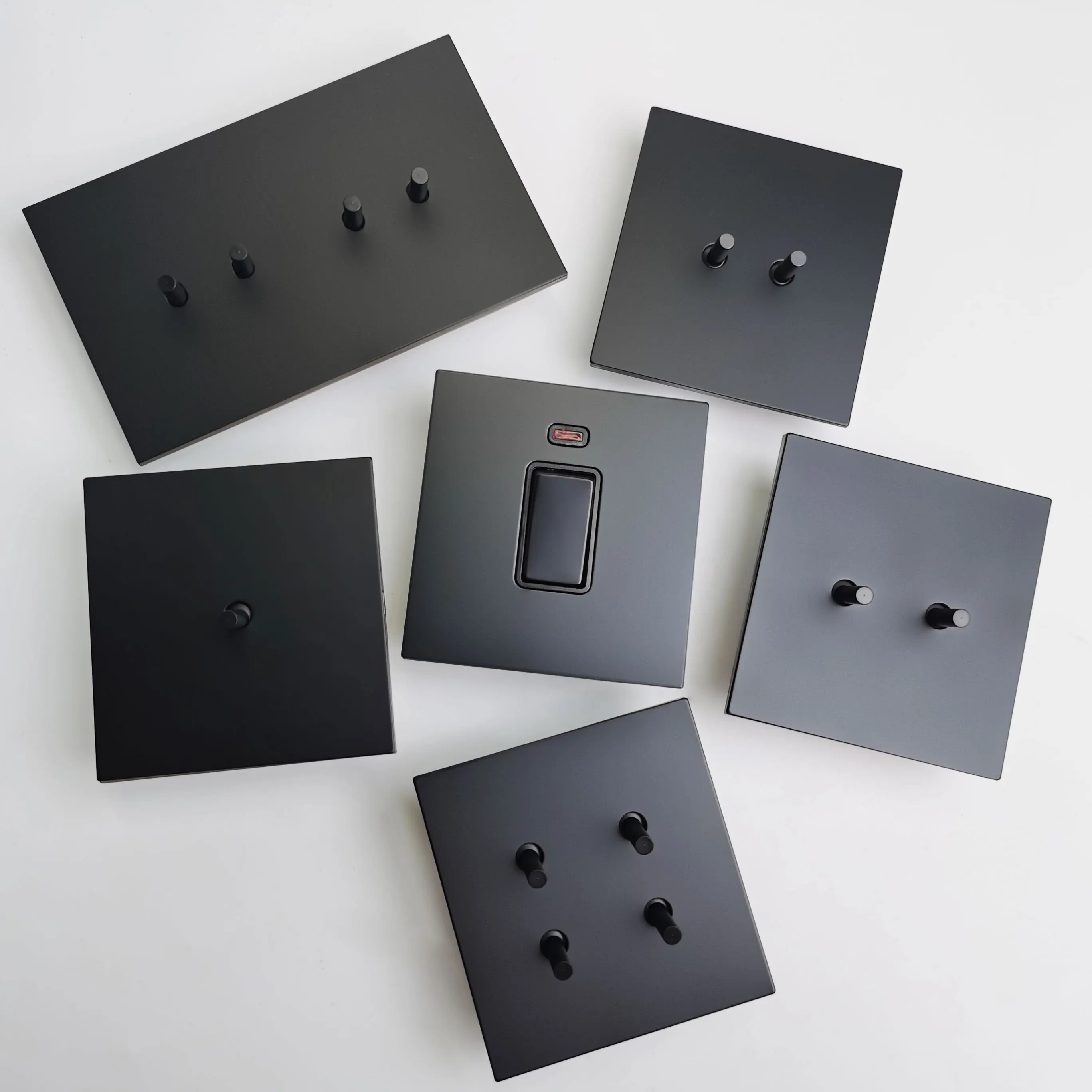 Eu Standard Stainless Steel Switches Socket Office Home Use Electric ...