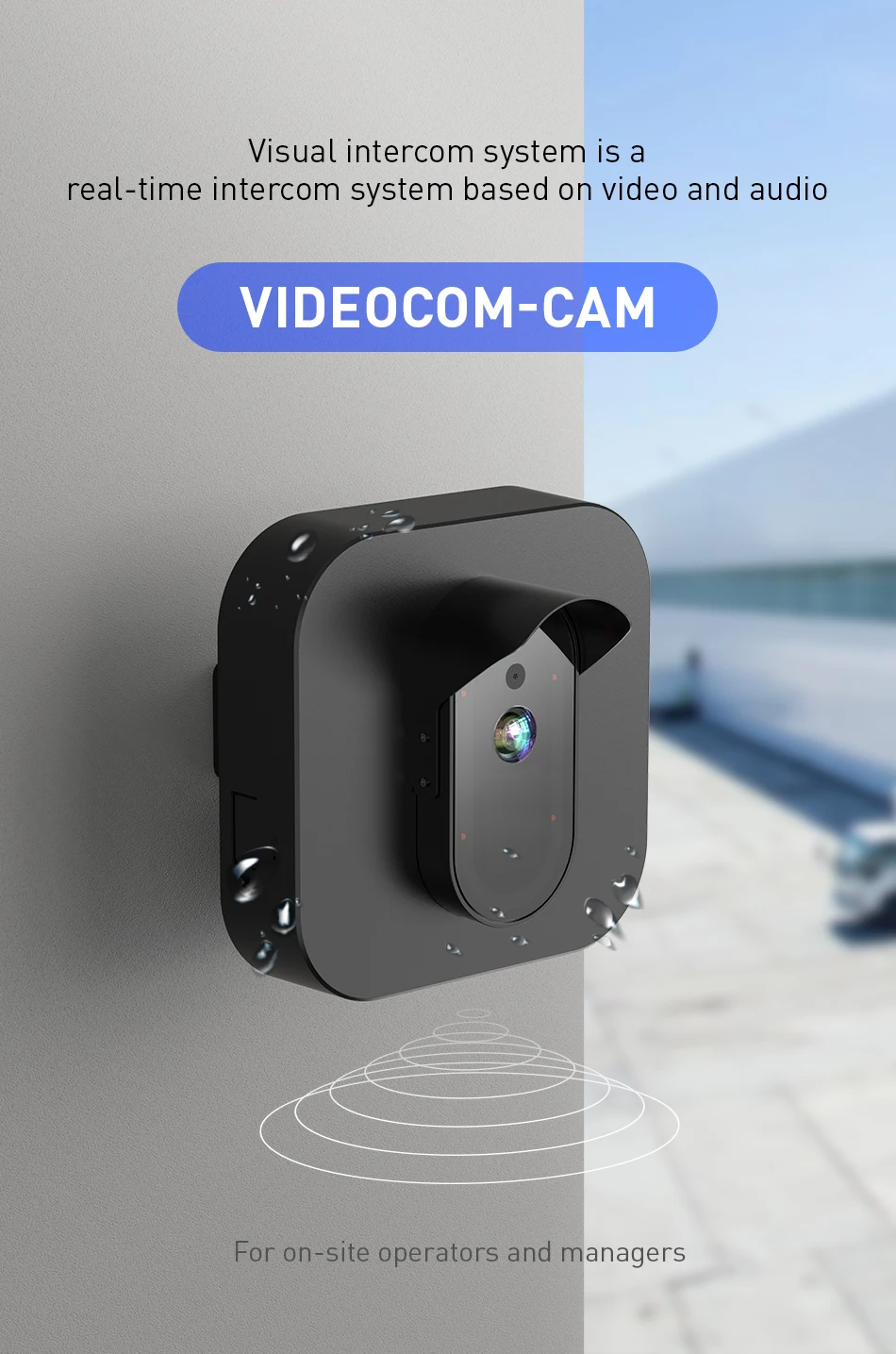 Wins Video Door Intercom System Odm For Barrier Gate Industrial ...