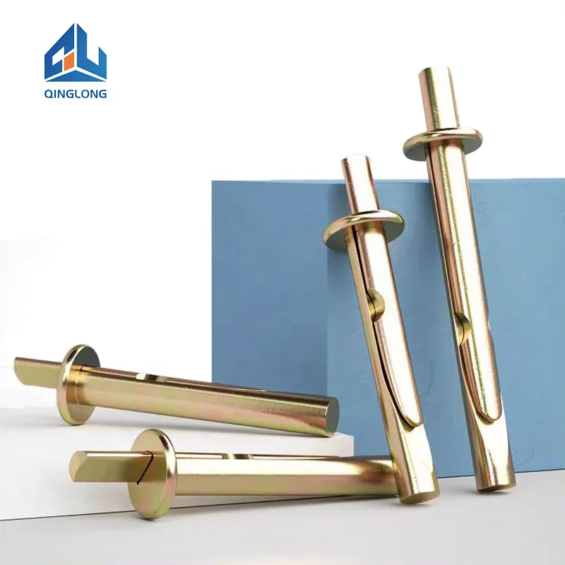 Heavy Duty Concrete Wall Hammer Drive In Ceiling Anchor M6 OEM Ceiling ...