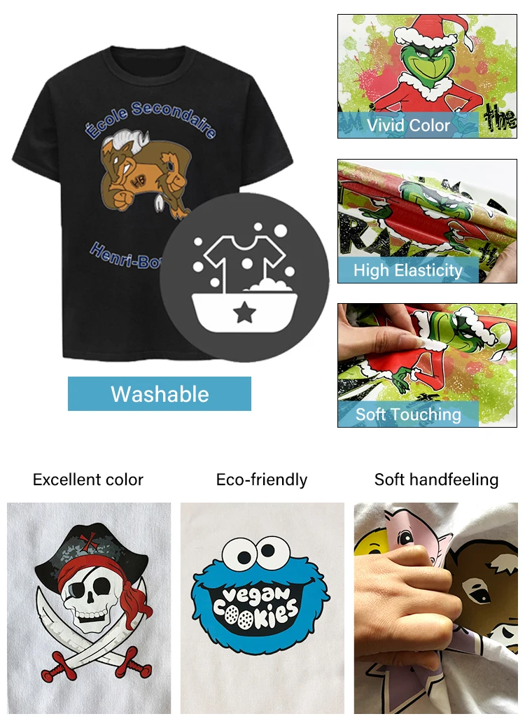 Custom Heat Transfer Sticker Garment Labels Iron On Logo Patch For ...