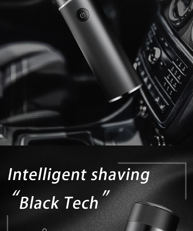 8d Turbo Electric Razor Body Waterproof Mini Razor Car Portable Razor ...