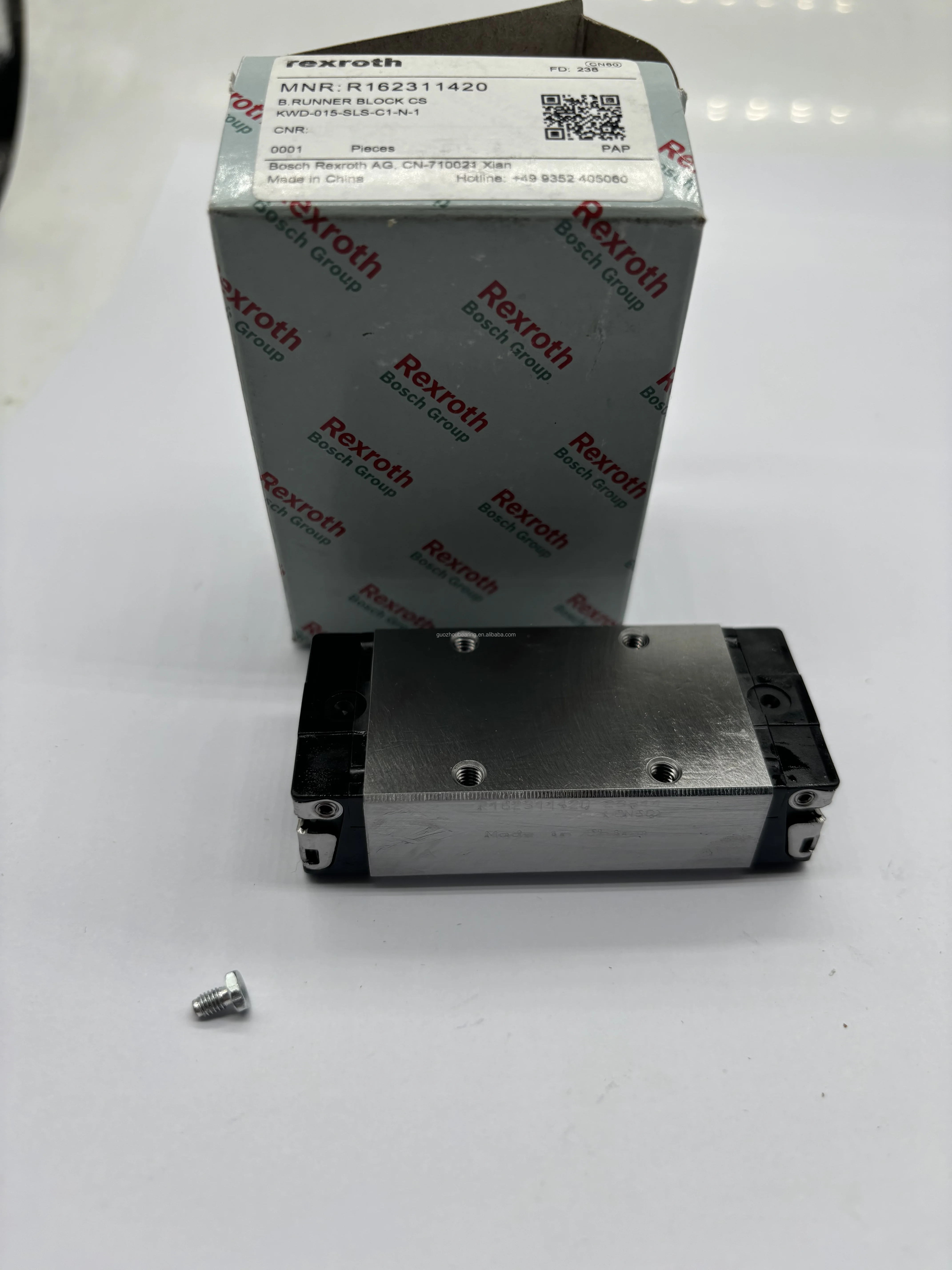 Rexroth Brand Linear Guide Rail Block Bearing Linear Guide R162311420 ...