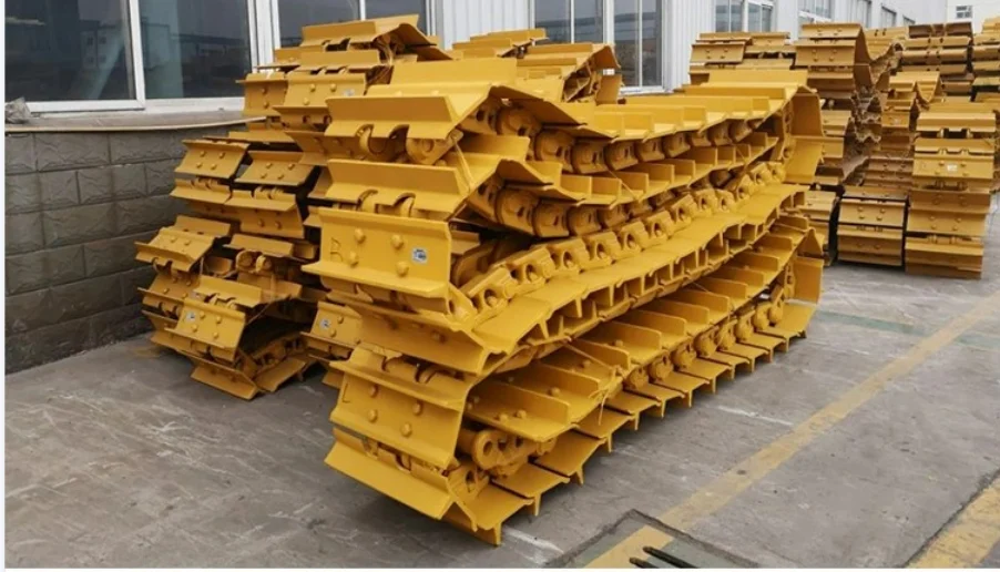 Dozer Single Steel Track Plate Pad Track Group Assy Excavator Track ...