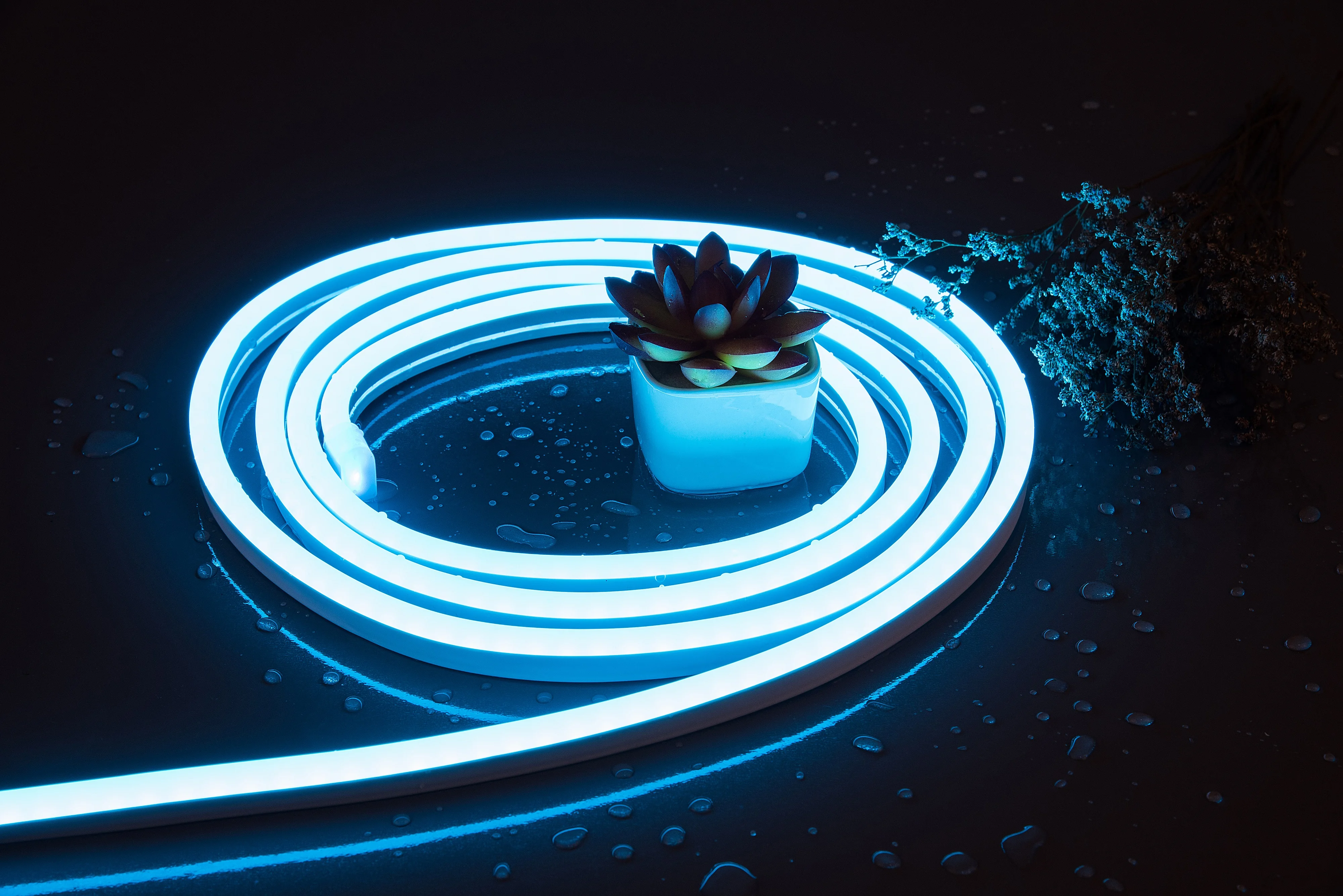 3d Clear Acrylic Led Neon Letters Sign Light Decoration Electronic ...