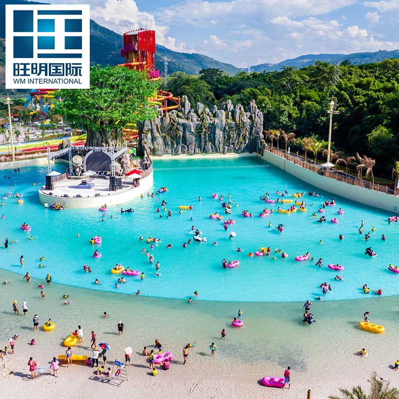 Commercial Amusement Water Park Vacuum Tsunami Wave Pool Equipment Wave ...