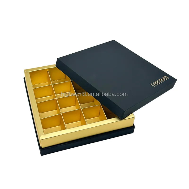 Luxury Custom Empty Chocolate Bar Bonbon Box Valentines Gift Paper ...