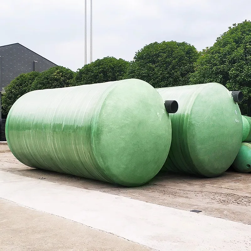 Underground Wastewater Treatment Bio-digester System with Entwining ...