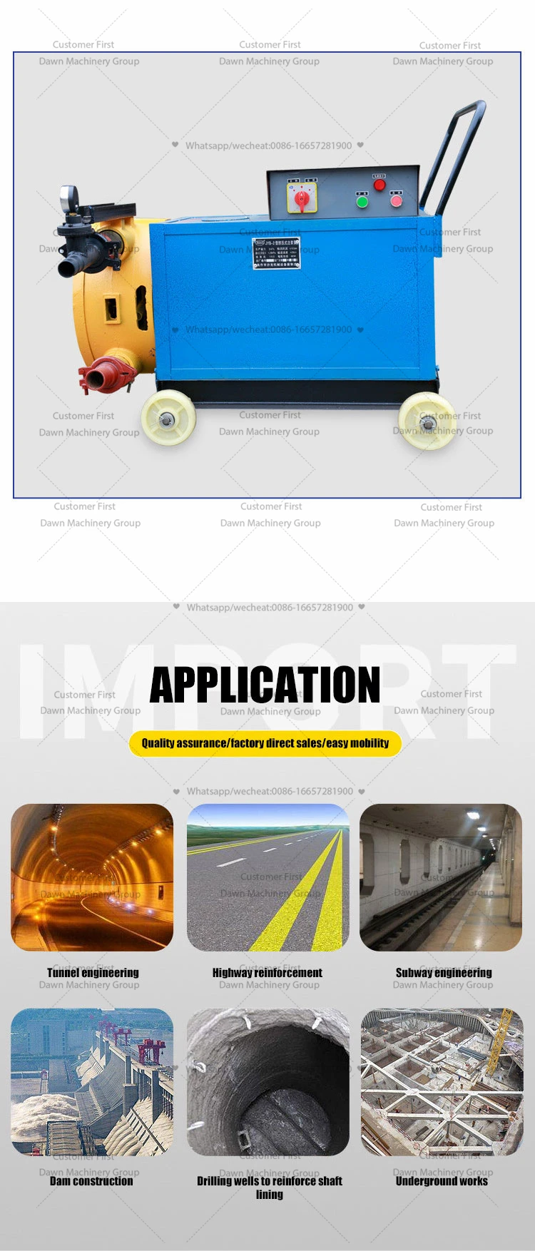 High Quality Type Post Tensioning Grouting Pump,Prestressed Pump Used ...