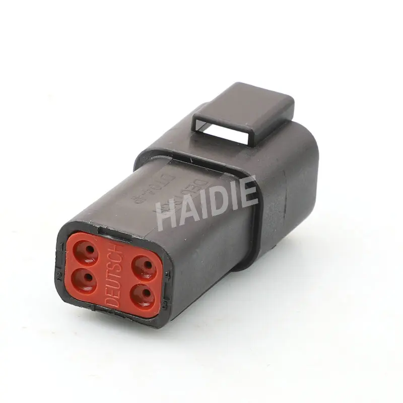4 Way Auto Female Car Terminal Electrical Waterproof Housing Connector ...
