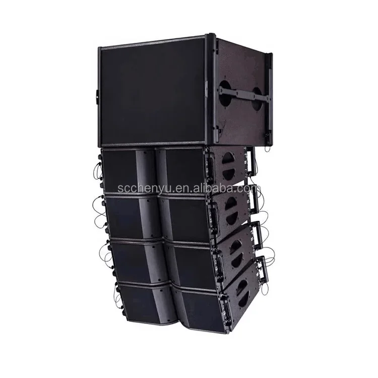 Dual 8 Inch Passive Line Array Speakers - High Quality Sound