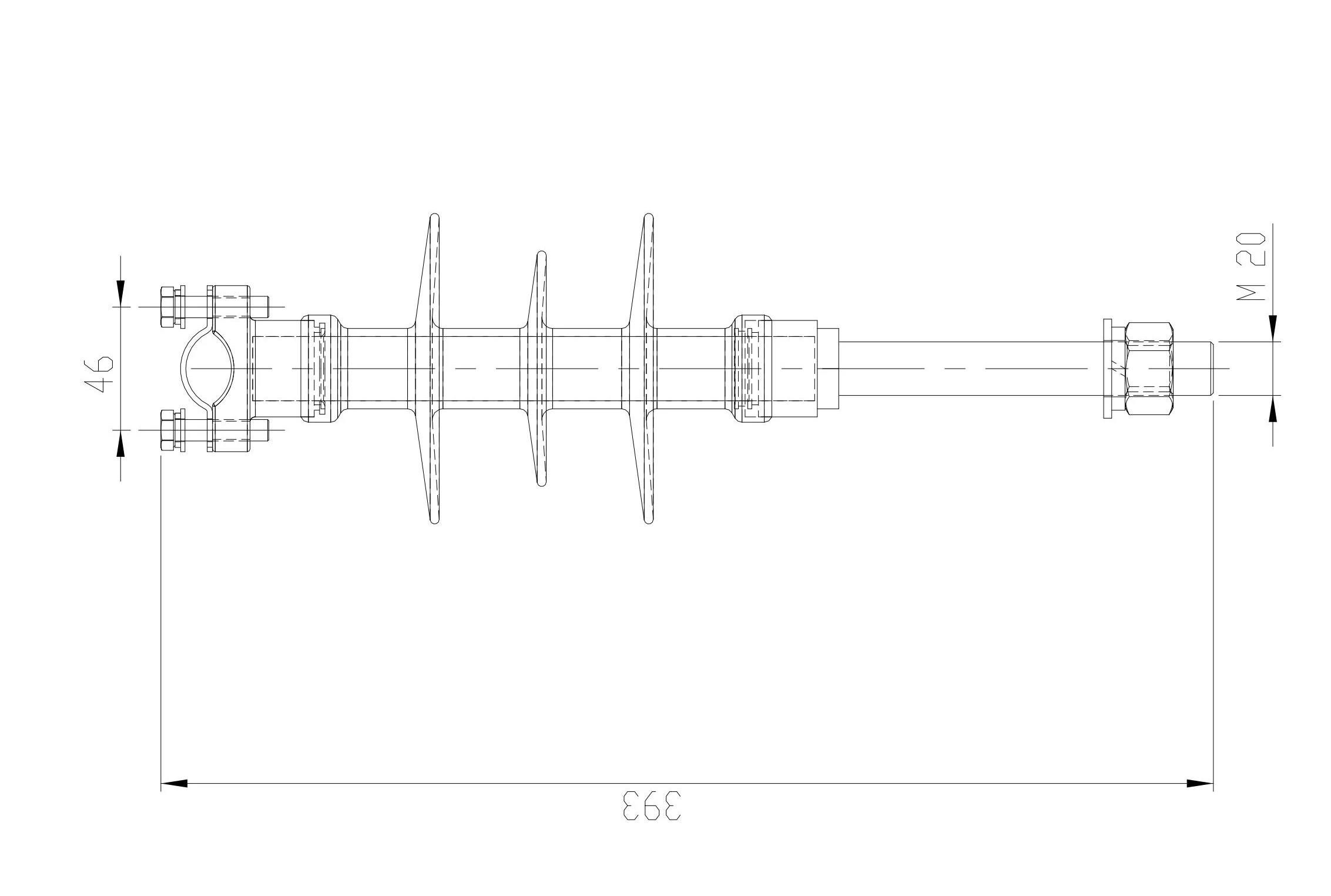 11kv Silicon Rubber Pin Post Polymer Insulator - Buy 11kv Pin Polymer ...