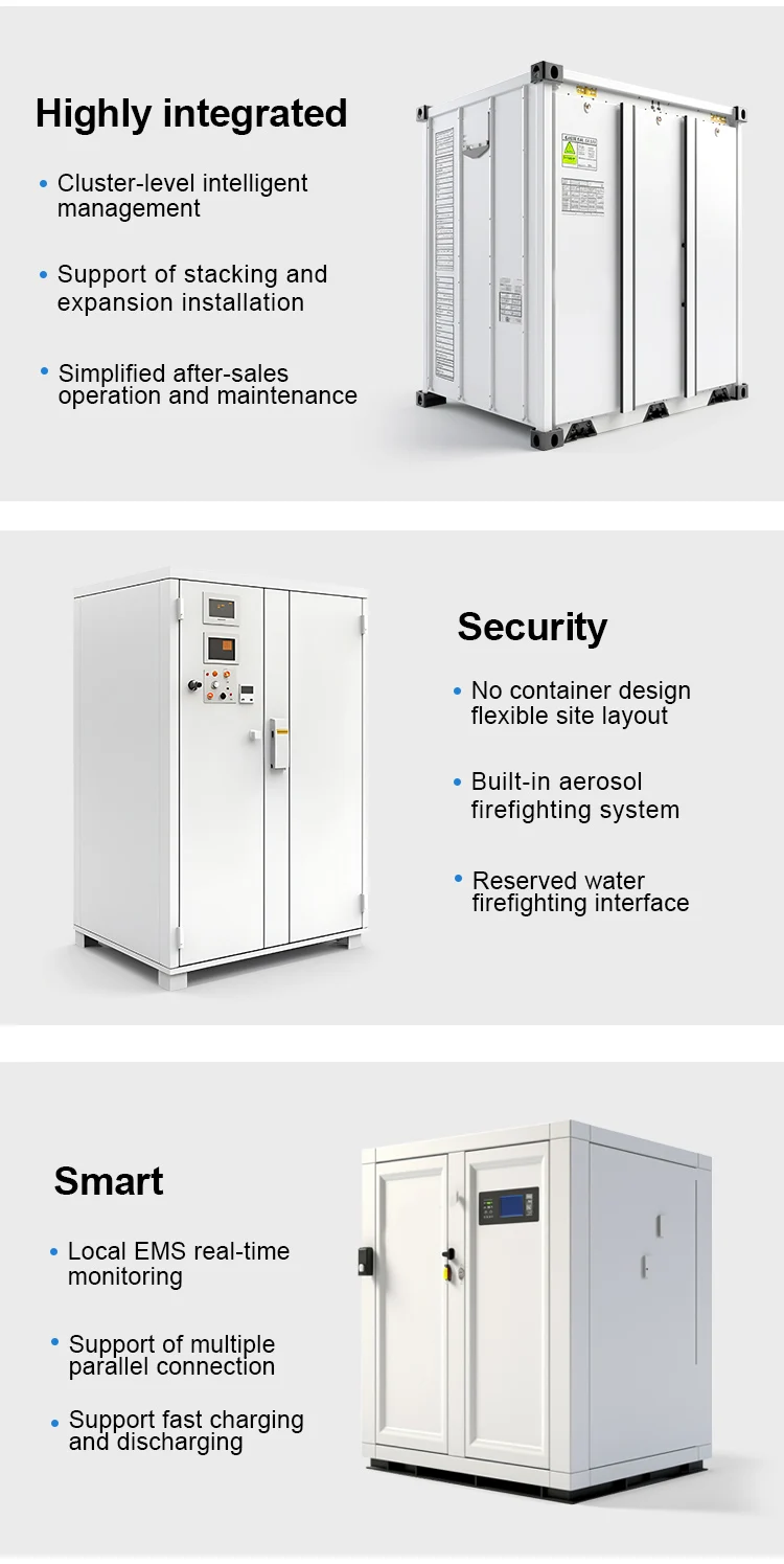 Commercial Industrial Energy Storage Microgrid 215kwh 430kwh 645kwh Lfp ...