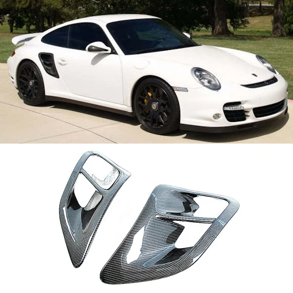 Prepreg Carbon Fiber Rear Fender Vents For Porsche 911 Turbo 997 - Buy ...