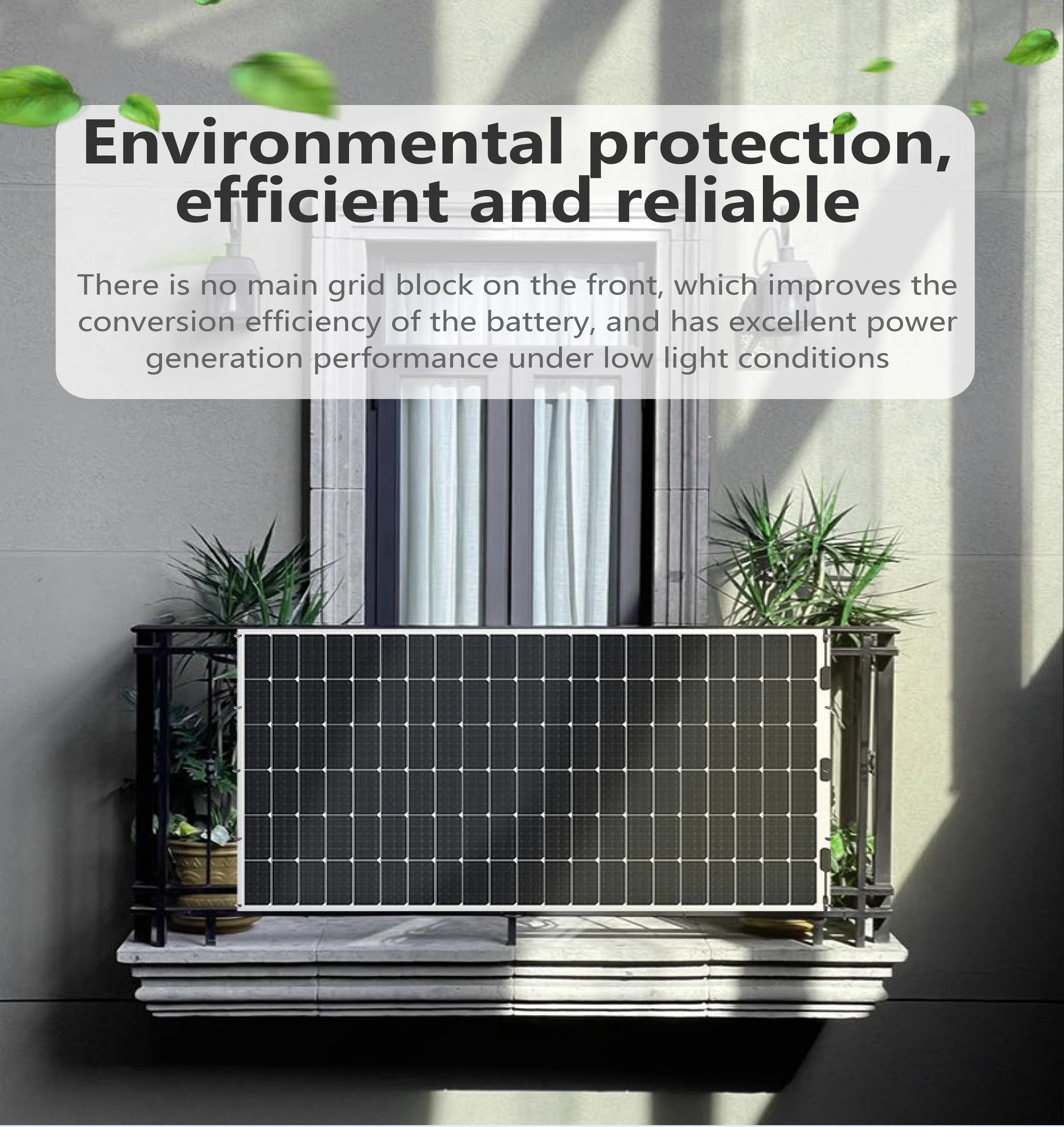 Custom Portable Balcony Solar Panel Flexible Foldable Solar Panel 100W ...