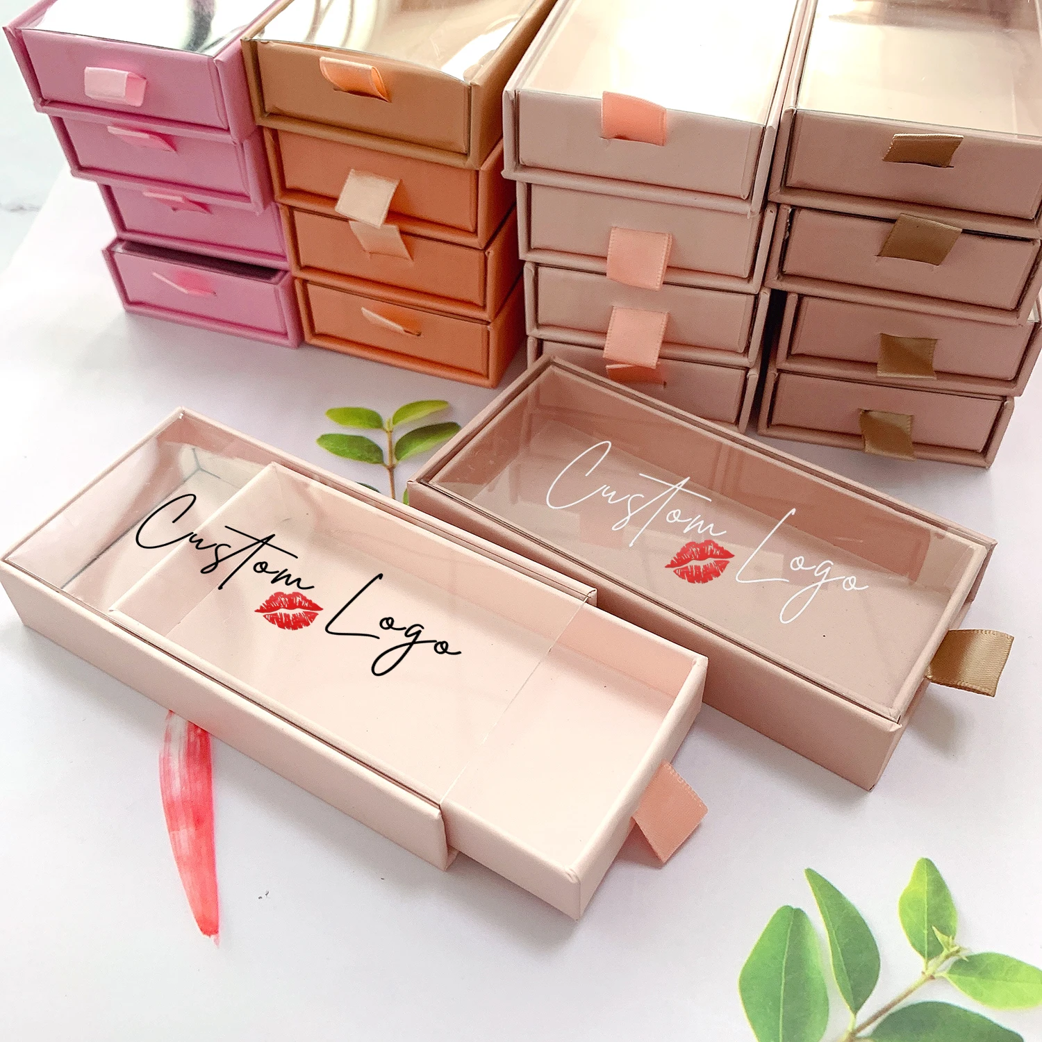 Empty Eye Lash Packaging Box - Luxury 3D Mink Lashcases