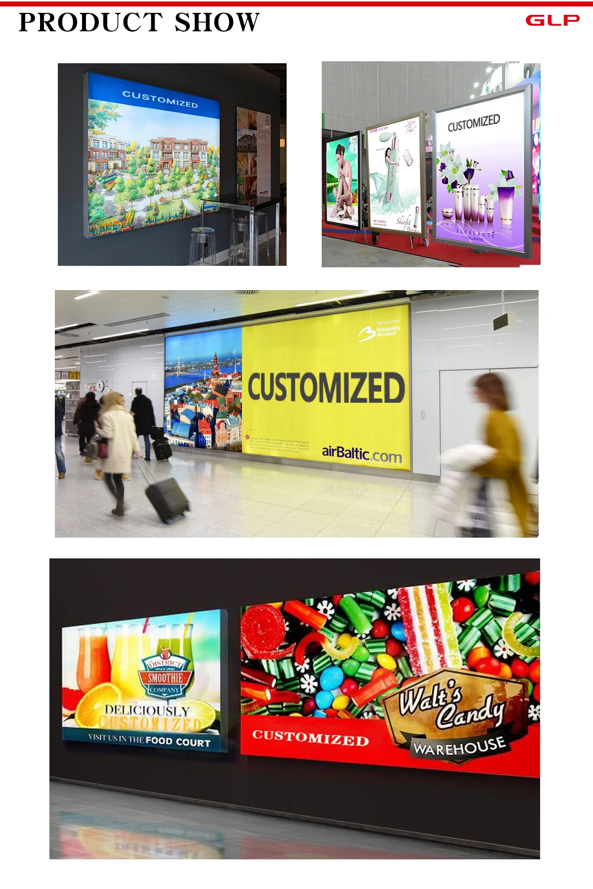 Zhejiang Glp Wholesale Happy Birthday Backdrop Banner Custom Fabric ...