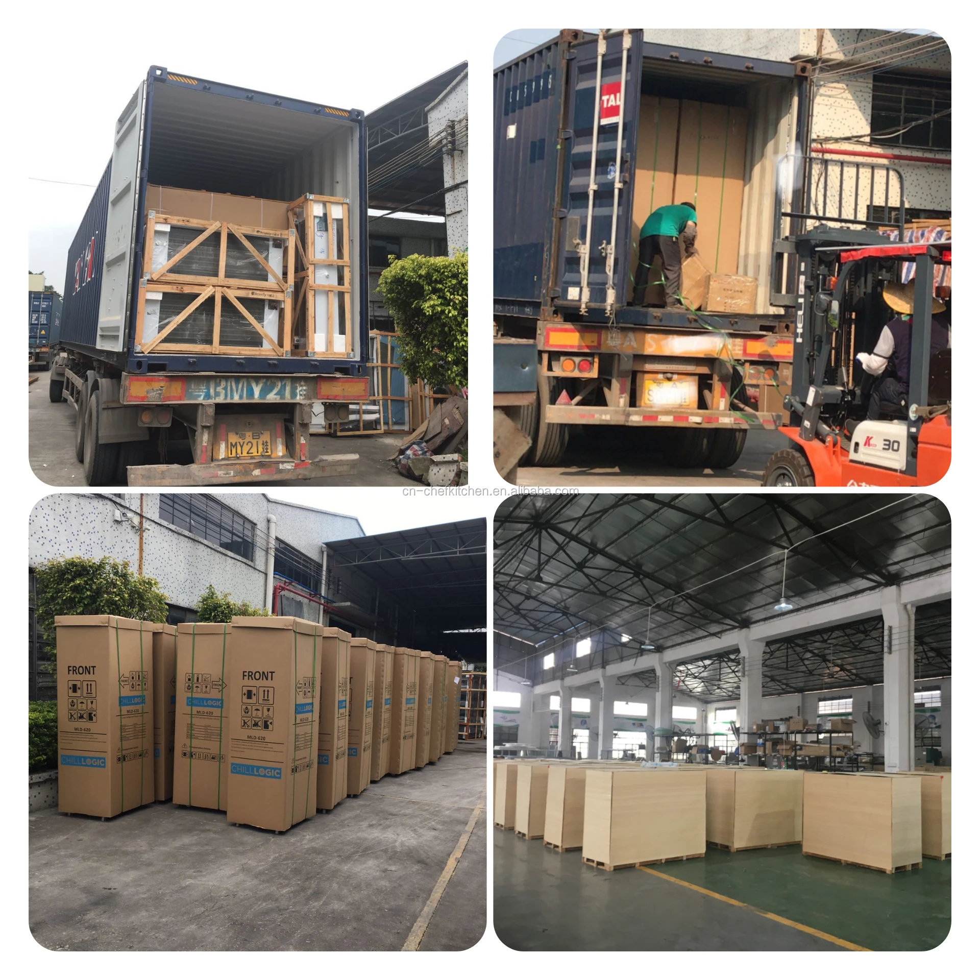 Vertical Meat Hanging Grocery Store Display Freezers Commercial For ...