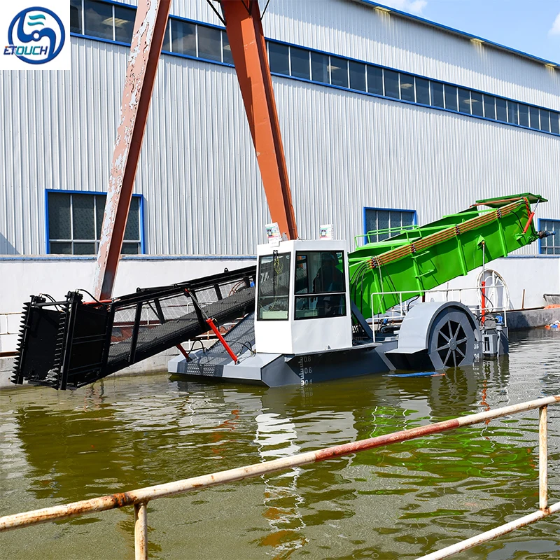 New Aquatic Seaweed /water Hyacinth Harvesting Equipment Floating ...