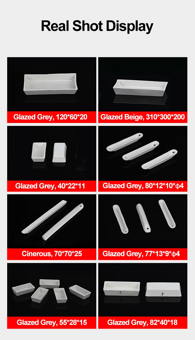 Ceramic Crucible Al2o3 Ceramic Boat Crucible Alumina Combustion Boat ...