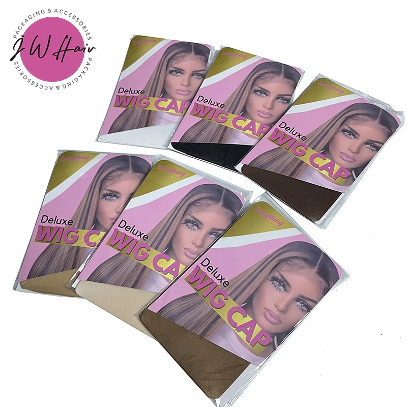 Custom Private Logo Wig Cap Portable Unisex Adjustable Strap Elastic ...