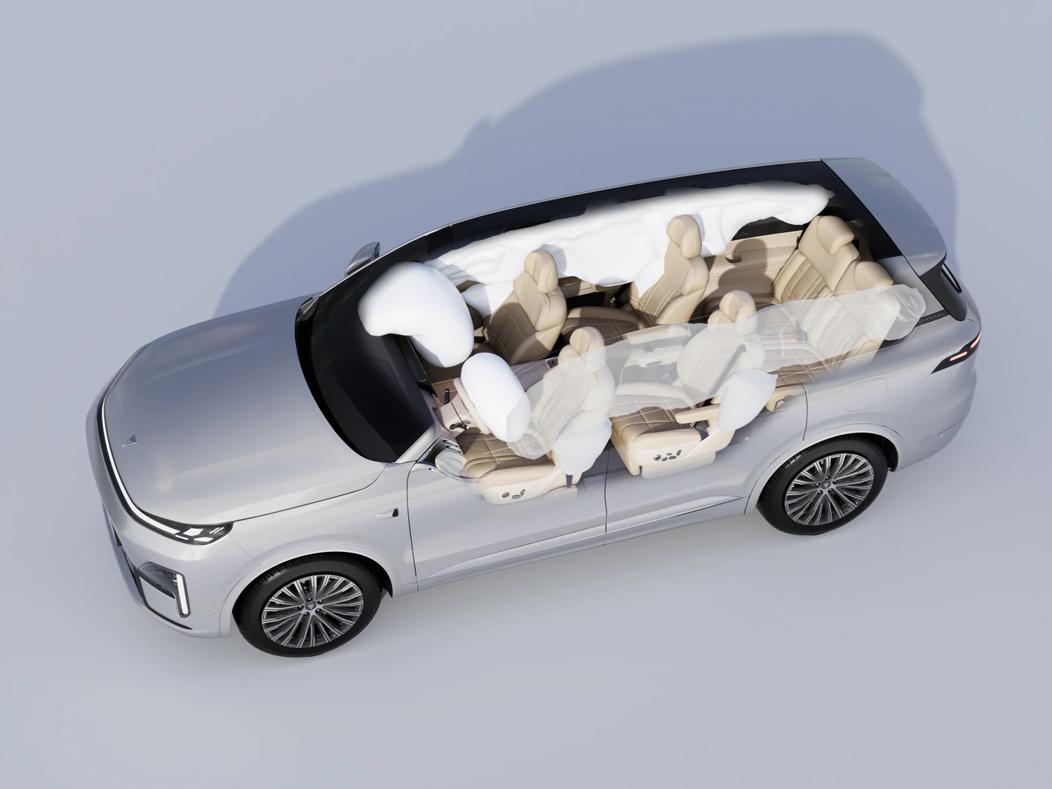 2025 CHANGAN Deepal S09 Large SUV with 5 Doors and 6 Seats Deep Blue ...