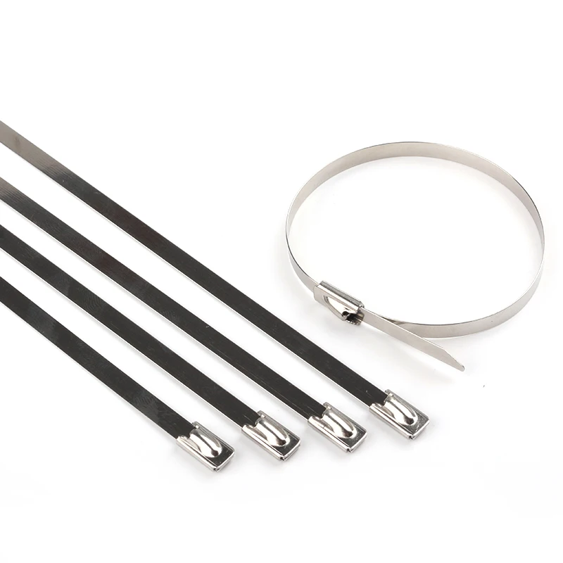 Ball Lock Cable Tie Stainless Steel Tie With Flexibility Ladder Cable ...
