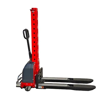 Jg Warehouse Pallet Lifter Electric Step-by-step Stacker Forklift - Buy ...
