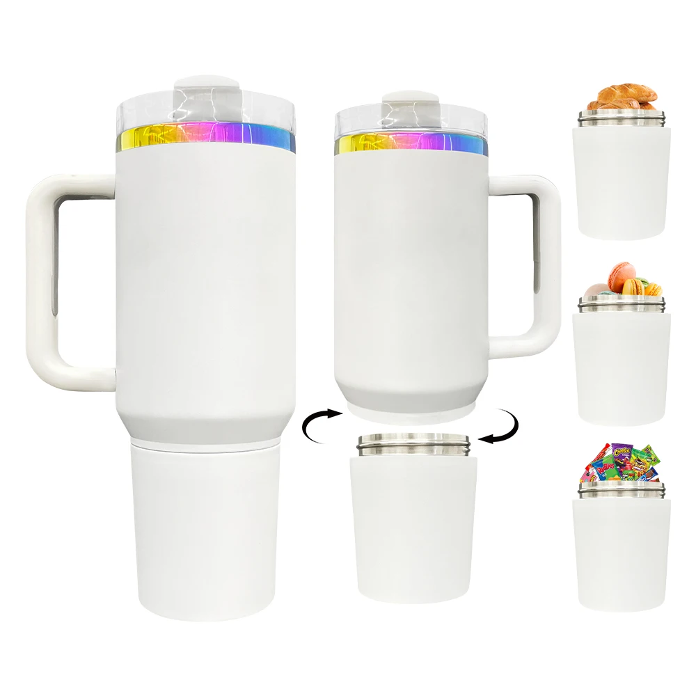 Multiple Colors Tumbler WITH INTEGRATED STORAGE COMPARTMENT BPA Free ...