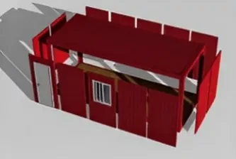 Prefab Detachable Casas Armable Living Container Hotel Building