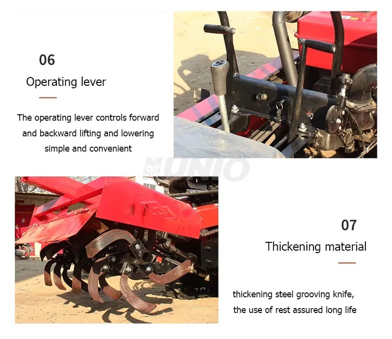 Rotary Hoe Tiller Cultivator - High Productivity Farm Machinery