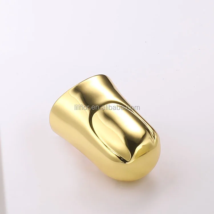 Liliflor 18K Gold Plated Brass Jewelry - Finger Sleeve Rings