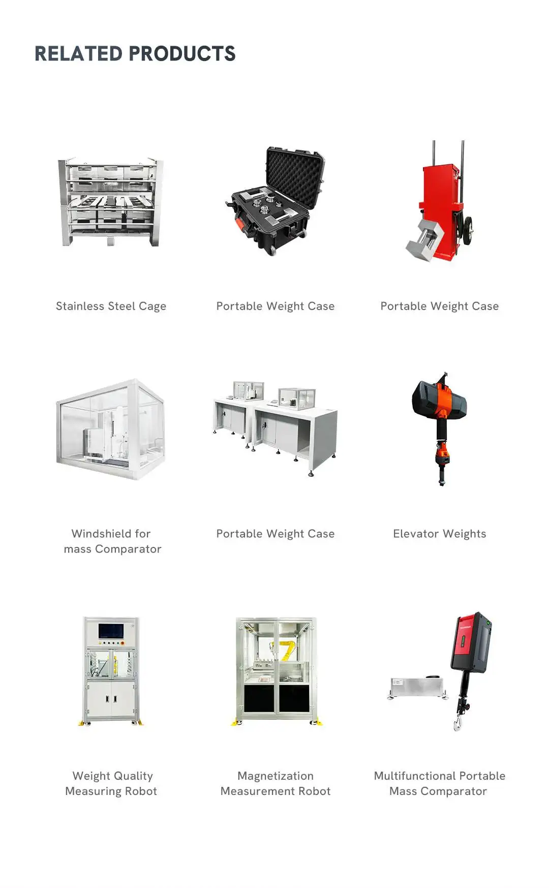 Standard Mass M1 - 1mg-2kg Brass Weight Set for Calibration