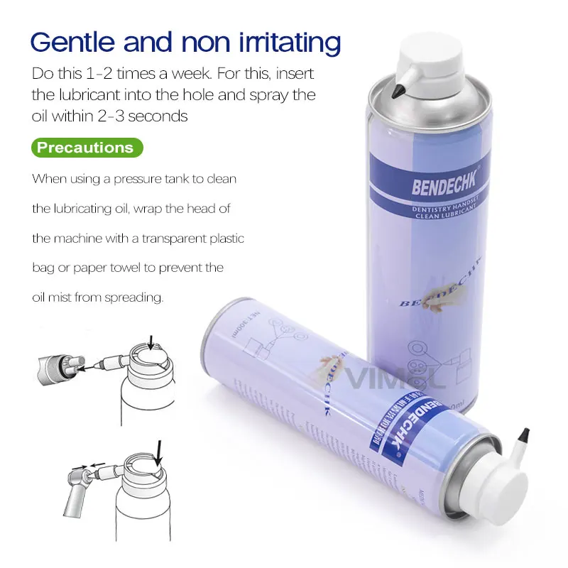 MSDS Certificate Bendechk Dental Handpiece Oil Spray 550ml/300ml ...