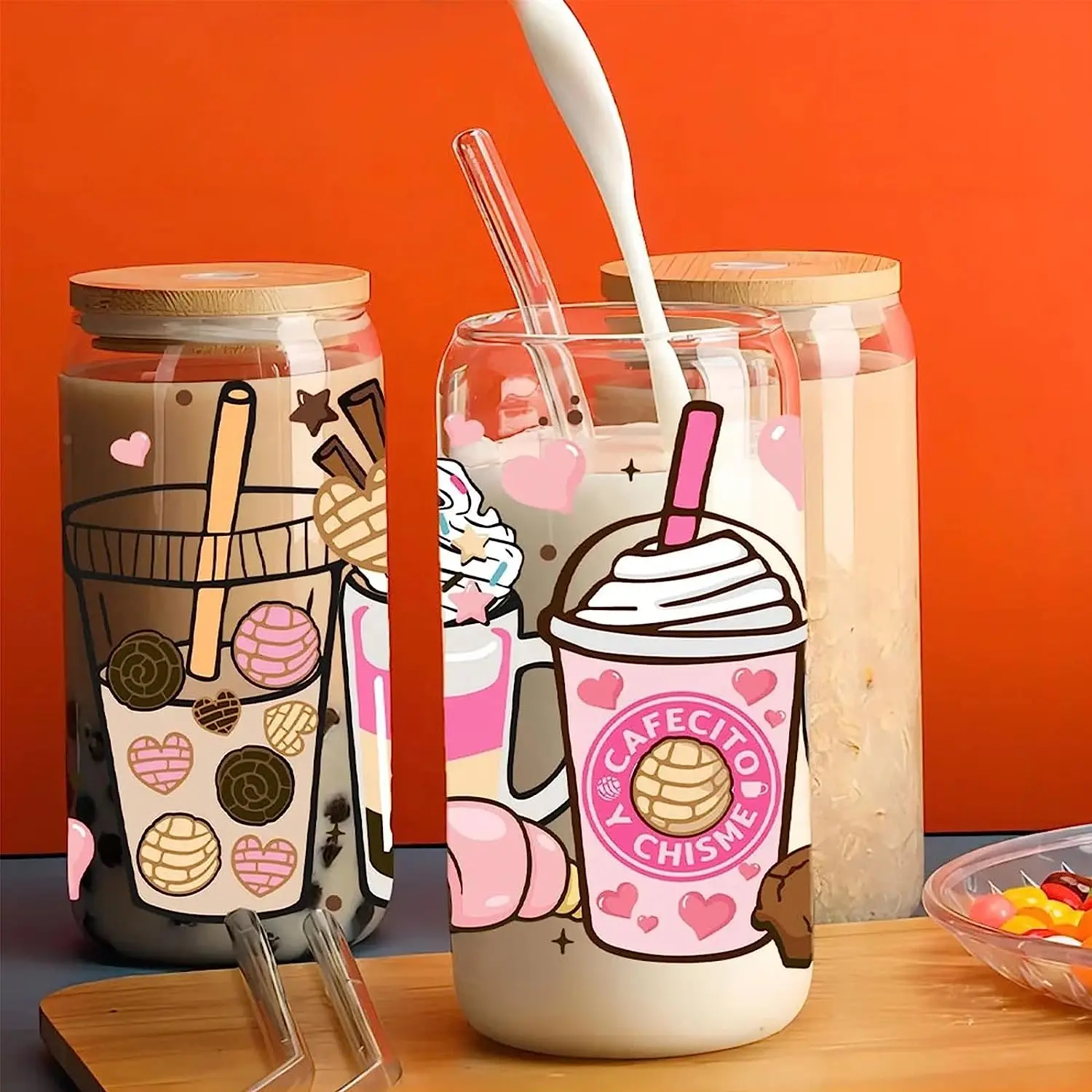 Custom UV DTF Transfer Stickers for 20 Oz Tumbler Cups