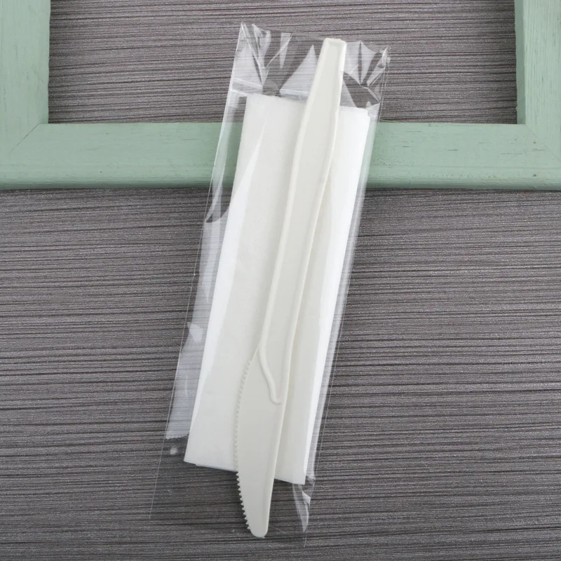 Cpla Manufacture Cornstarch Bagasse Disposable Birthday Cake Spork Fork ...