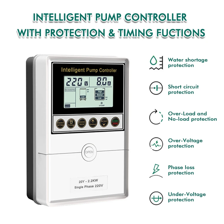 2.2kw Intelligent Water Pump Control Box - Wholesale Price