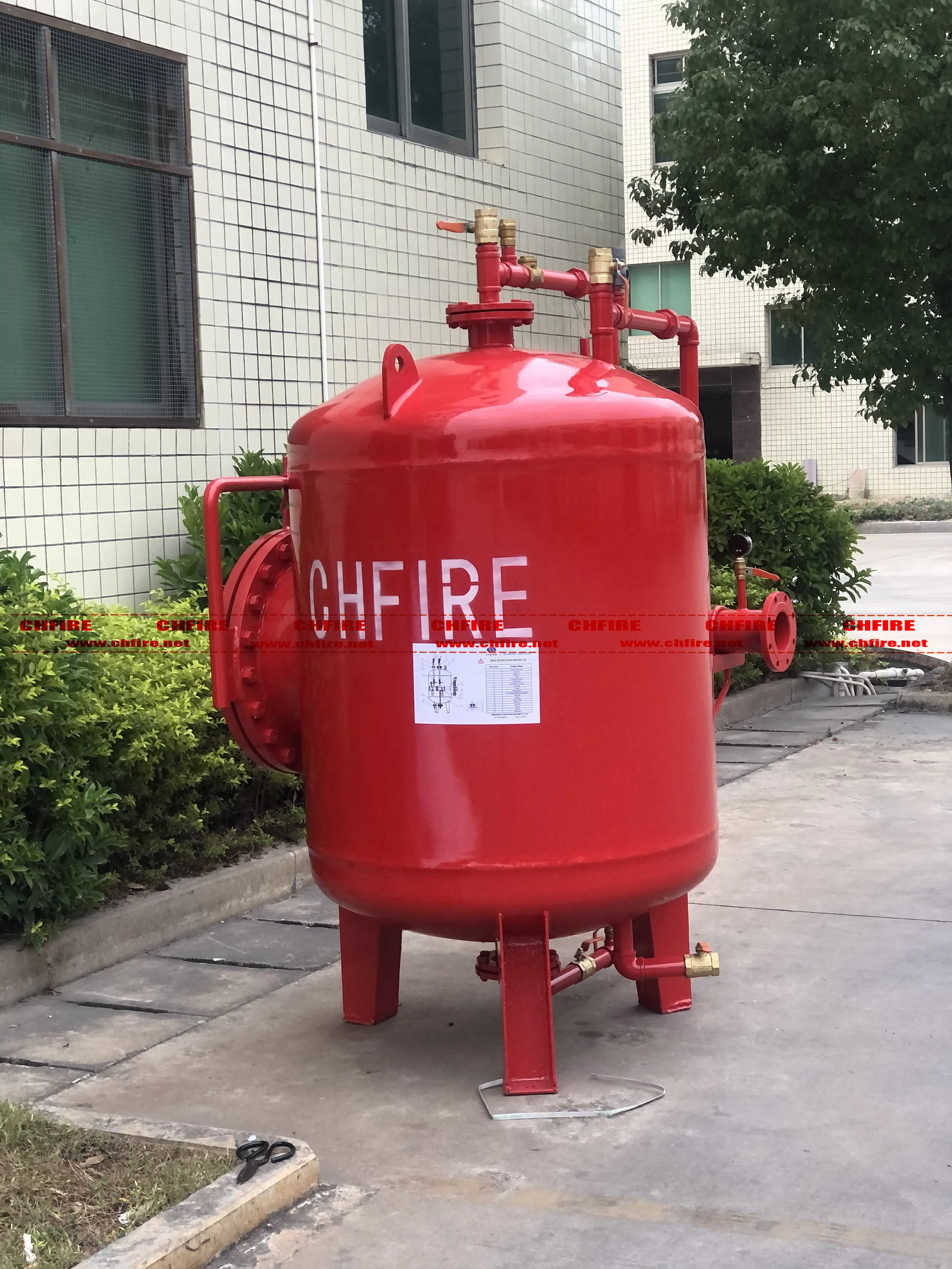 CHFIRE Foam Bladder Tank Proportioning System - 500L - 10000L