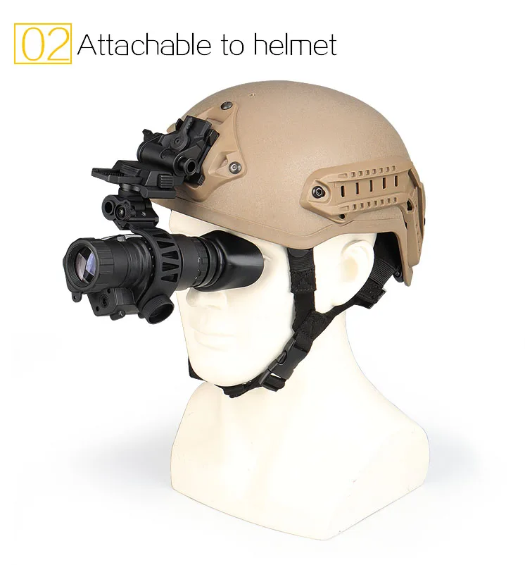 3x Tactical Night Vision Lens Helmet Infrared Night Vision Instrument ...