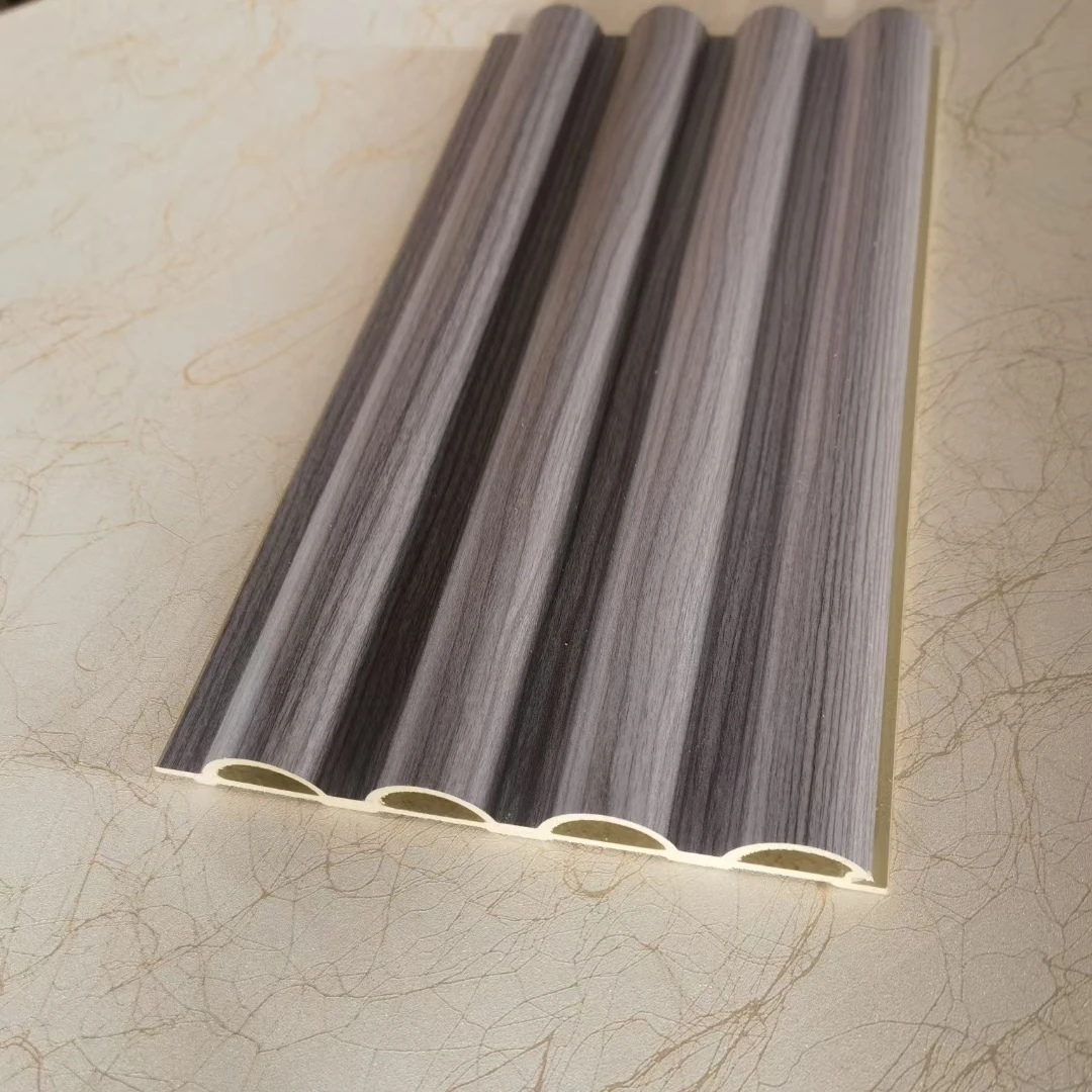 Half Circle Wpc Wall Panel Fluted Wall Panel Wood Plastic Composite Wpc ...