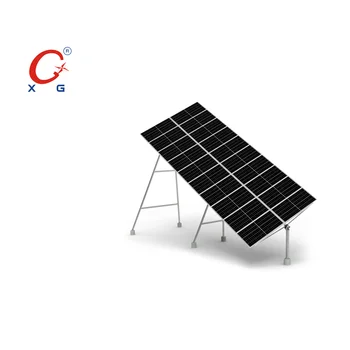 Tilted Single Axis Solar Pv Tracking System 200kw Smart Tracker Power ...