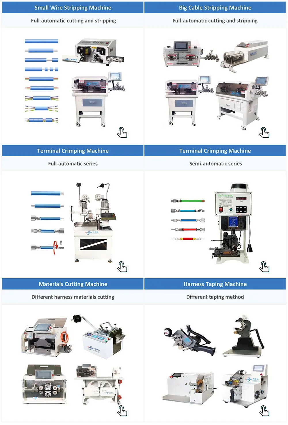 HW-H35 & HW-H55 Wire Harness Taping Machines - Portable & Efficient