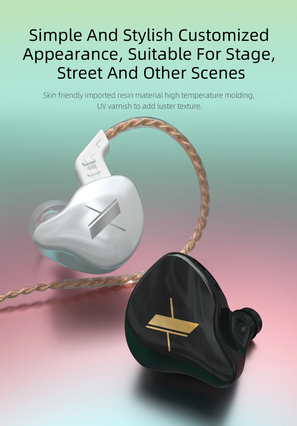 2025 Hot Sell Original KZ EDX Stereo Earphones Sport Noise Cancelling ...