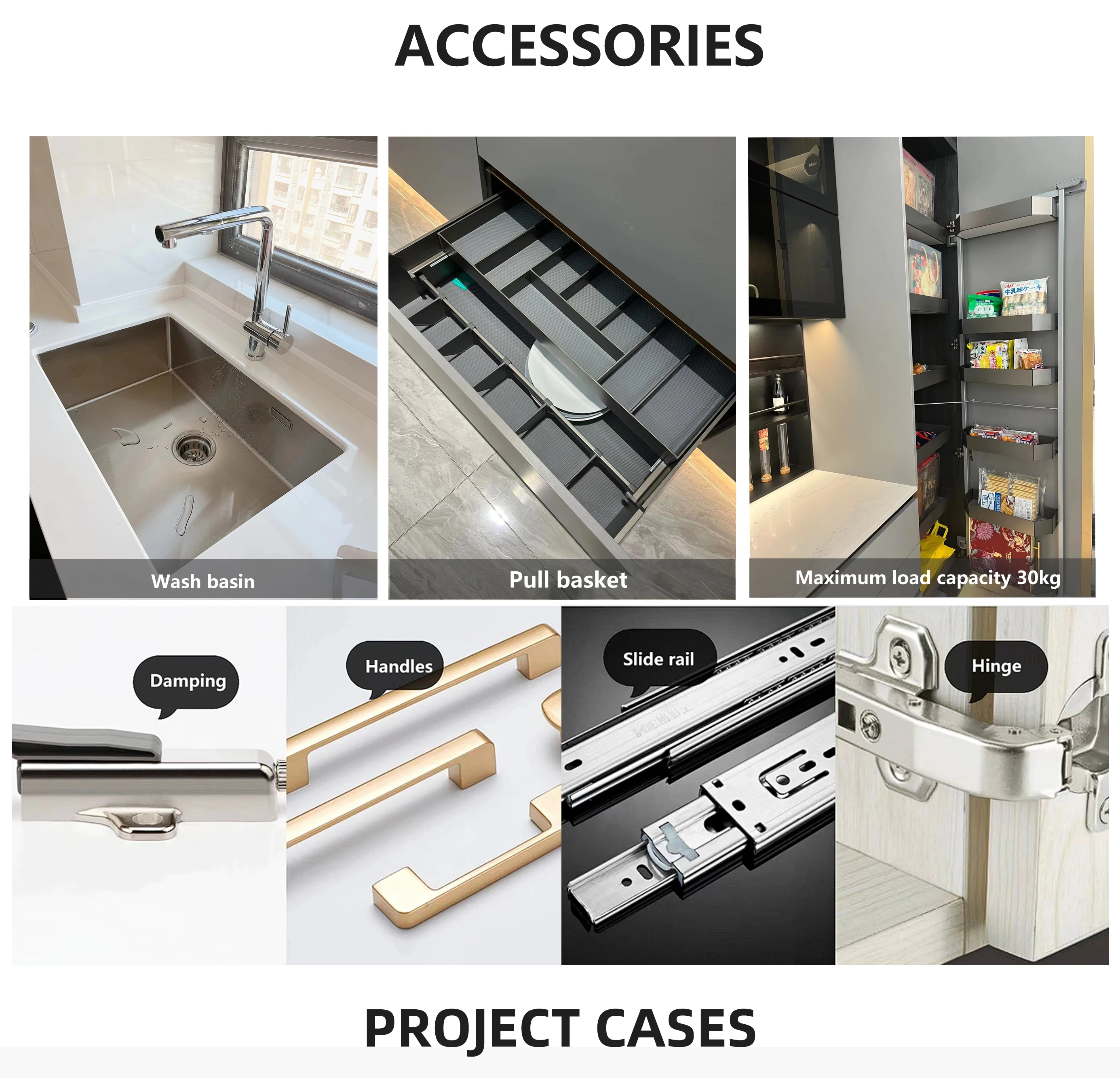 Best Kitchen Cabinets for Sale Modern Black Kitchen Cabinets Sets ...