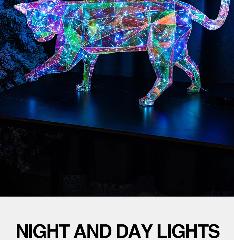 Festival LED Lights Ornament - Cheetah Led Lights Decor