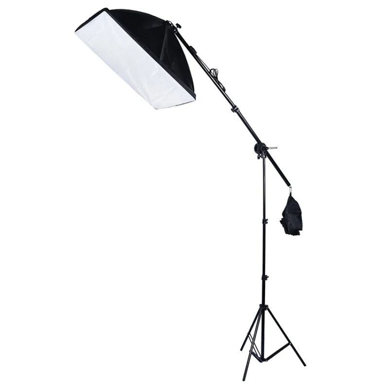 Portable Studio Flash Light Set 50x70cm Single Light Softbox + 200cm ...