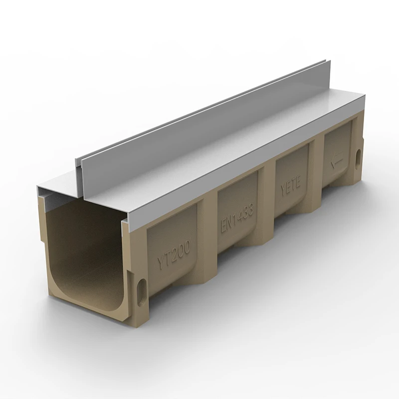 Polymer Concrete Rainwater Gutter Drain Channel Outdoor - Buy Stainless ...